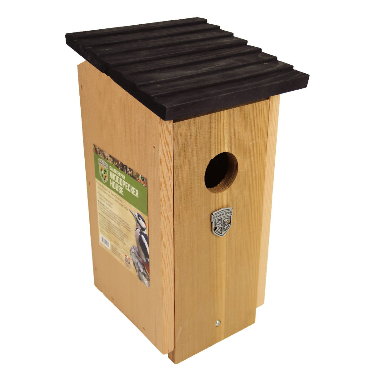 GK-WPK: Gamekeeper Cedar Woodpecker House – Made in the USA – Heathoutdoors